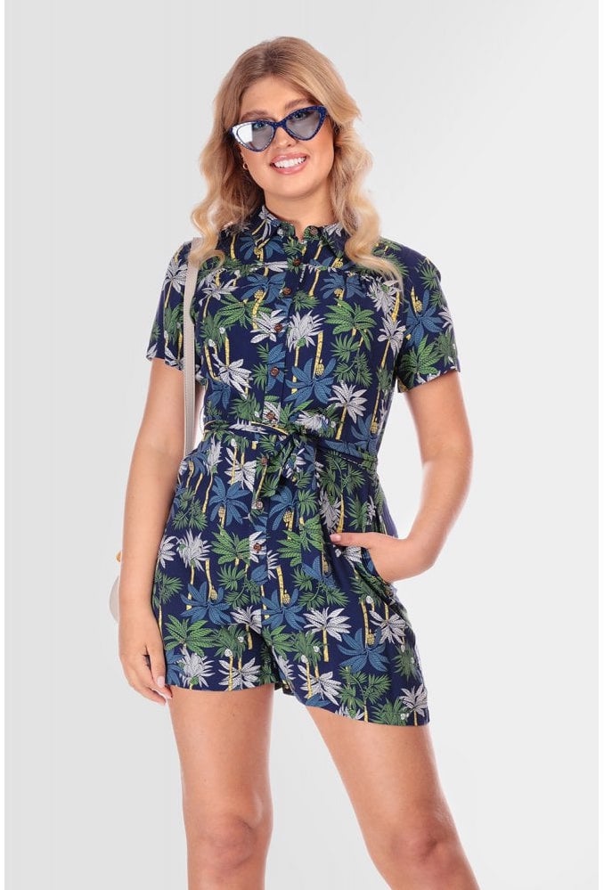 Mono Short Frou Palm Tree - Soul Barcelona