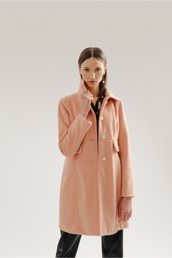 Abrigo rosa tangerine - Soul Barcelona